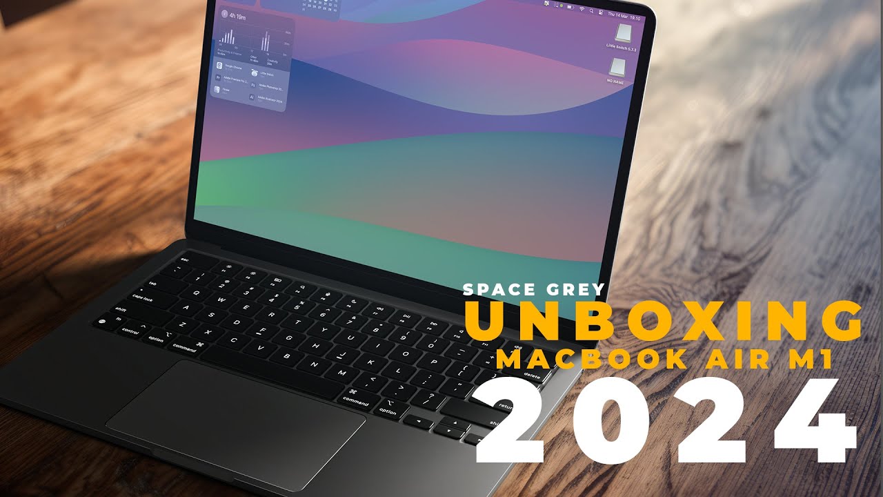 UNBOXING MACBOOK AIR M1 DI TAHUN 2024 | SPACE GREY - YouTube