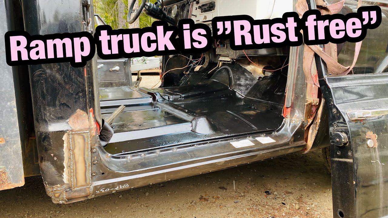 The best feeling! All welding on Ramp truck is done. - YouTube