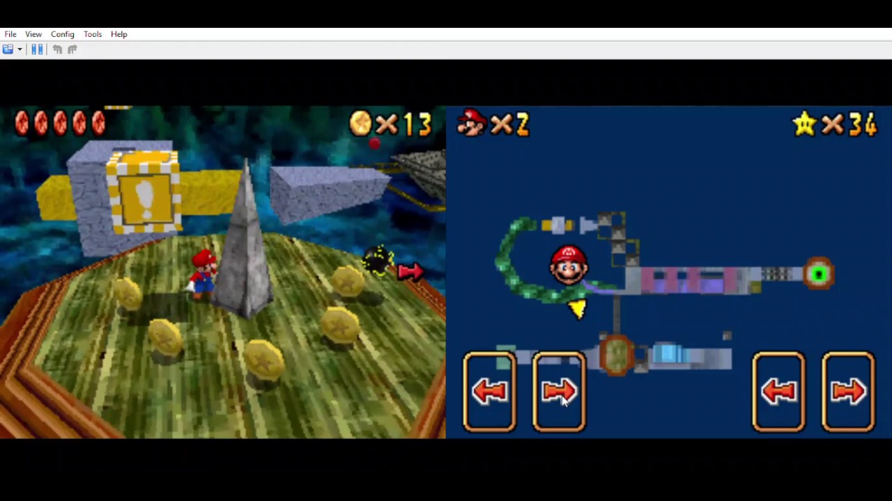 Super Mario 64 ds Bowser In The Dark World - YouTube