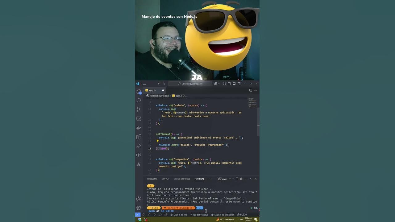 ¡Descubre el poder de los eventos en Node.js! #NodeJS #Eventos # ...