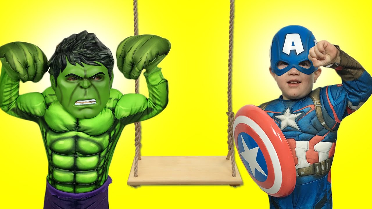 Spiderman & Frozen Elsa vs Hulk Park Playground Pranks Funny Superhero ...