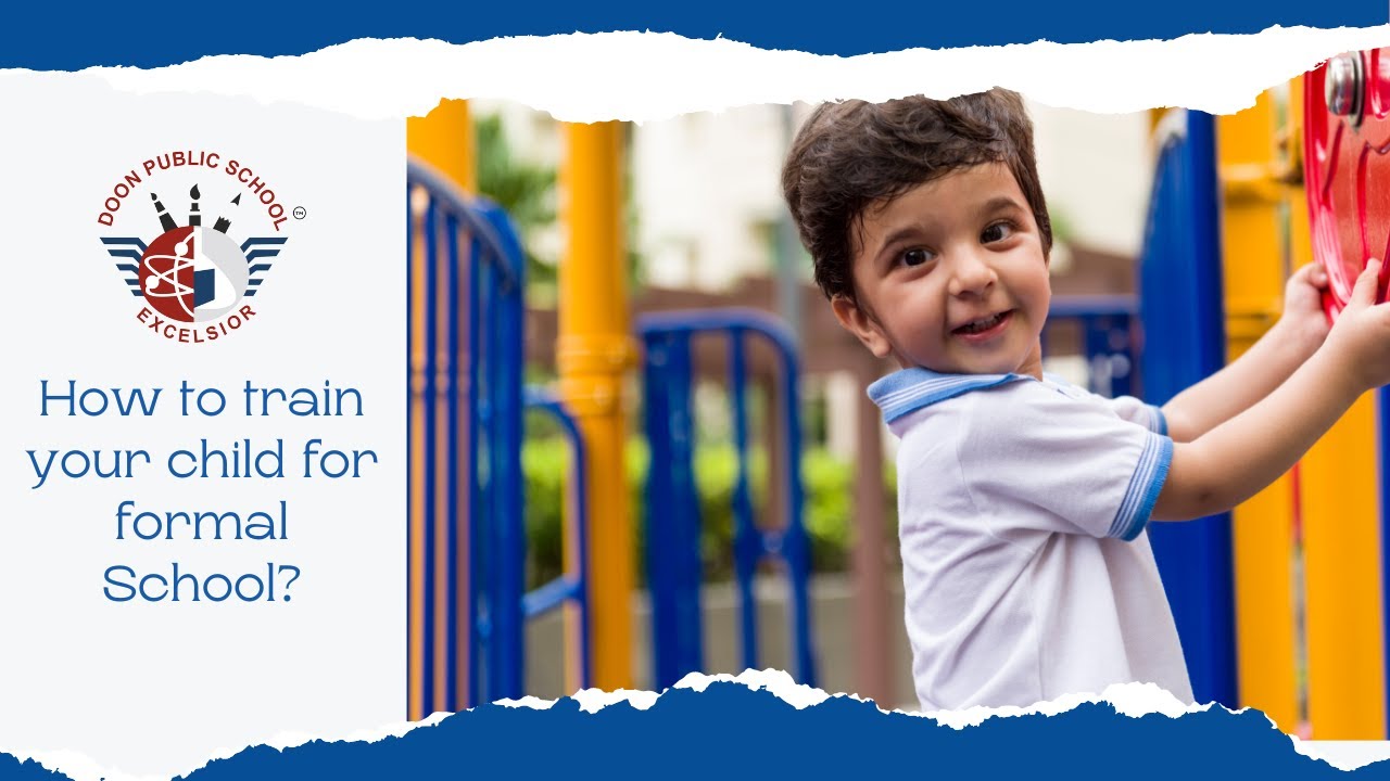 How to train your child for formal school ? - YouTube