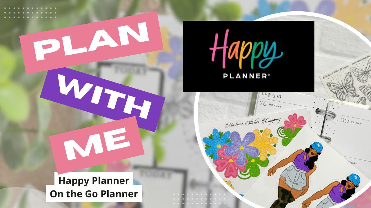 🌸 PLAN WITH ME 🌸 Happy Planner Skinny Mini | On the Go Planner | Skinny Mini | PWM | 05/26/25 ...