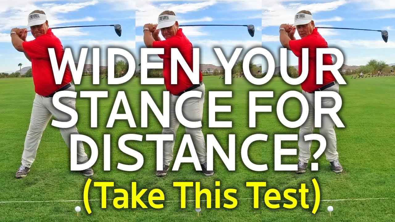 Take This Stance Width Driver Test: Find Out How Wide? - YouTube