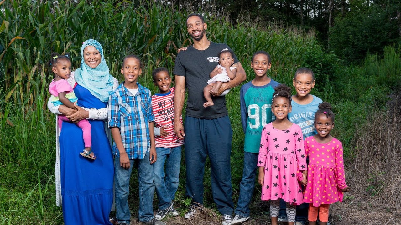 Black Family with 9 kids Homesteading Journey - YouTube