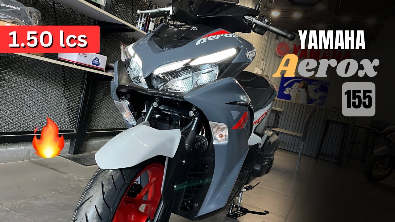Best sporty two wheeler in segment || YAMAHA Aerox 155 cc 🔥 - YouTube