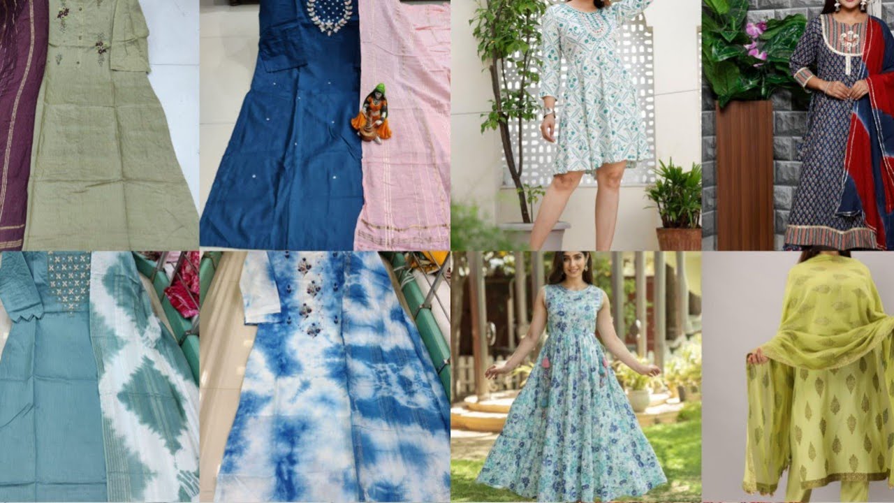 Beautiful reyon fabric fine quality one pis* 👗 - YouTube