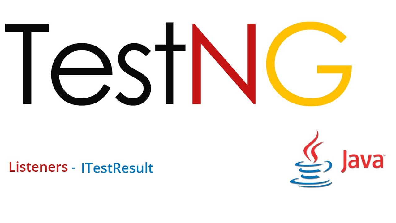 3. TestNG Framework || LISTENERS || ITestResult Interface. - YouTube