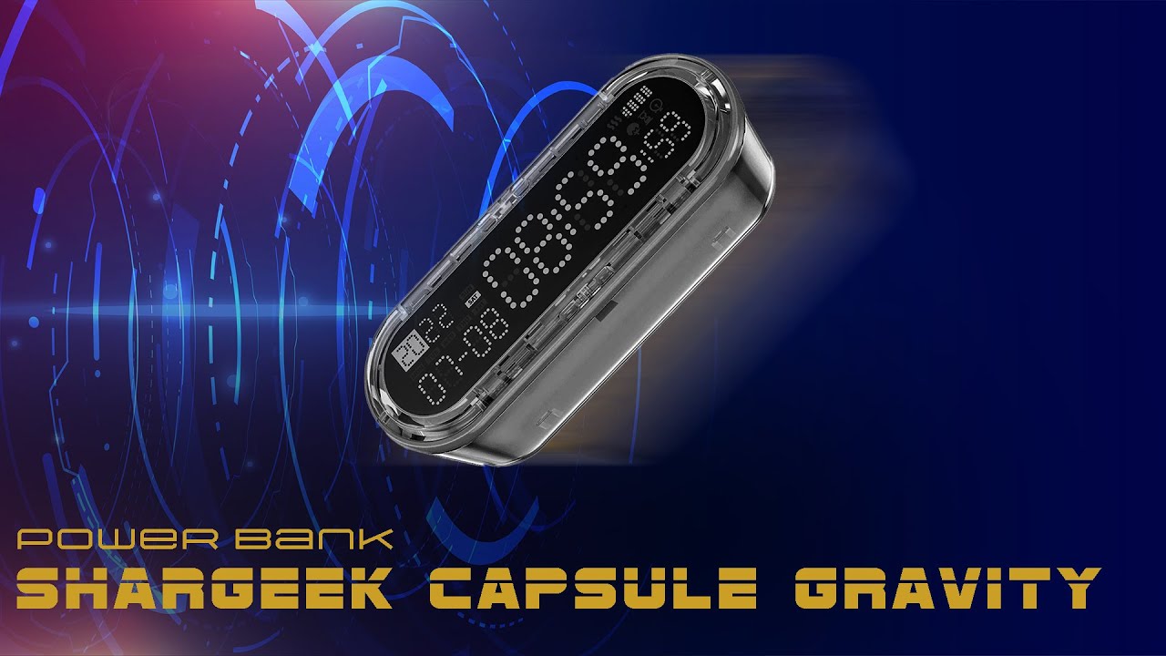 Sạc dự phòng Shargeek Capsule Gravity - Mac Center - YouTube