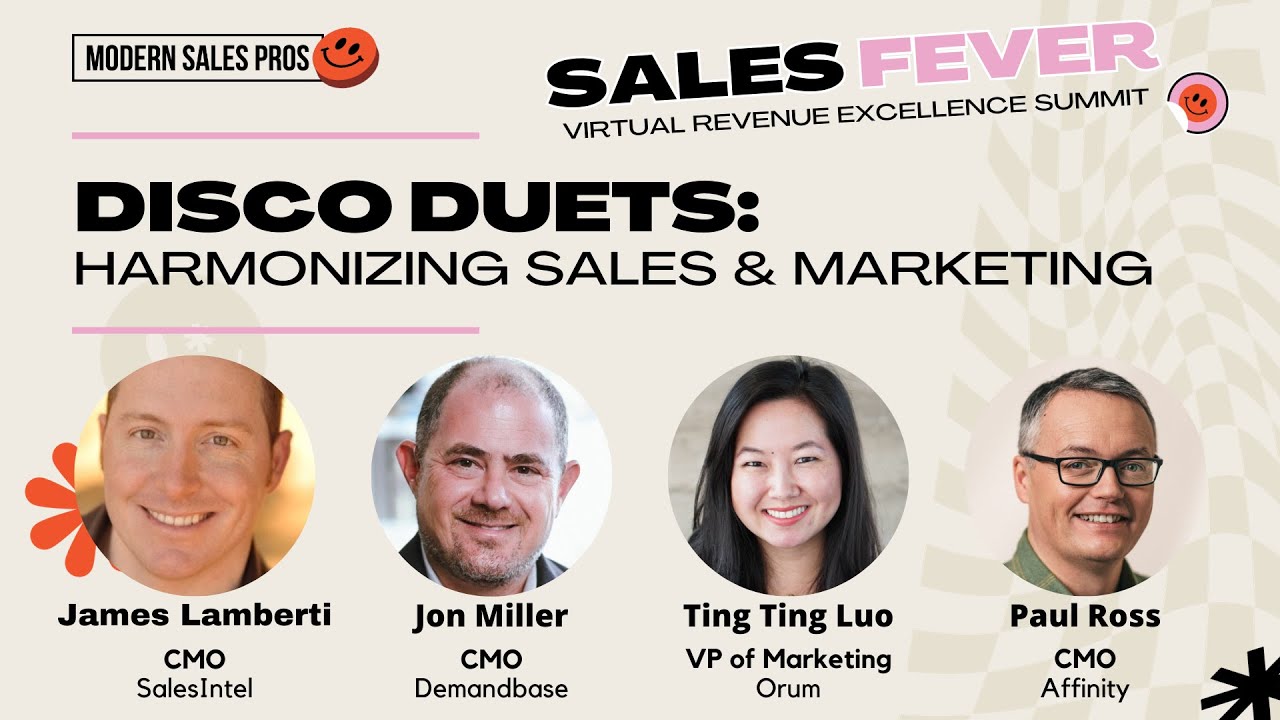 Disco Duets Harmonizing Sales and Marketing - YouTube