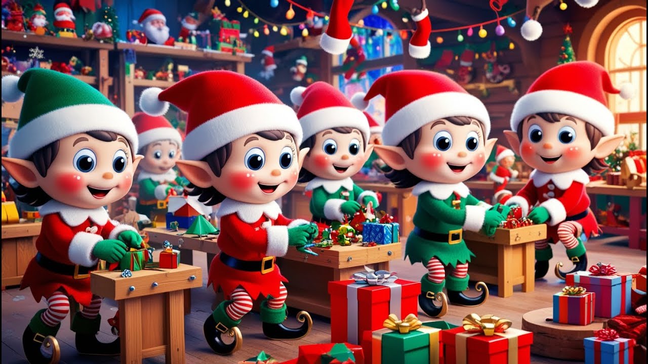 What Santa's Elves Do | Fun Christmas Song For Kids - YouTube
