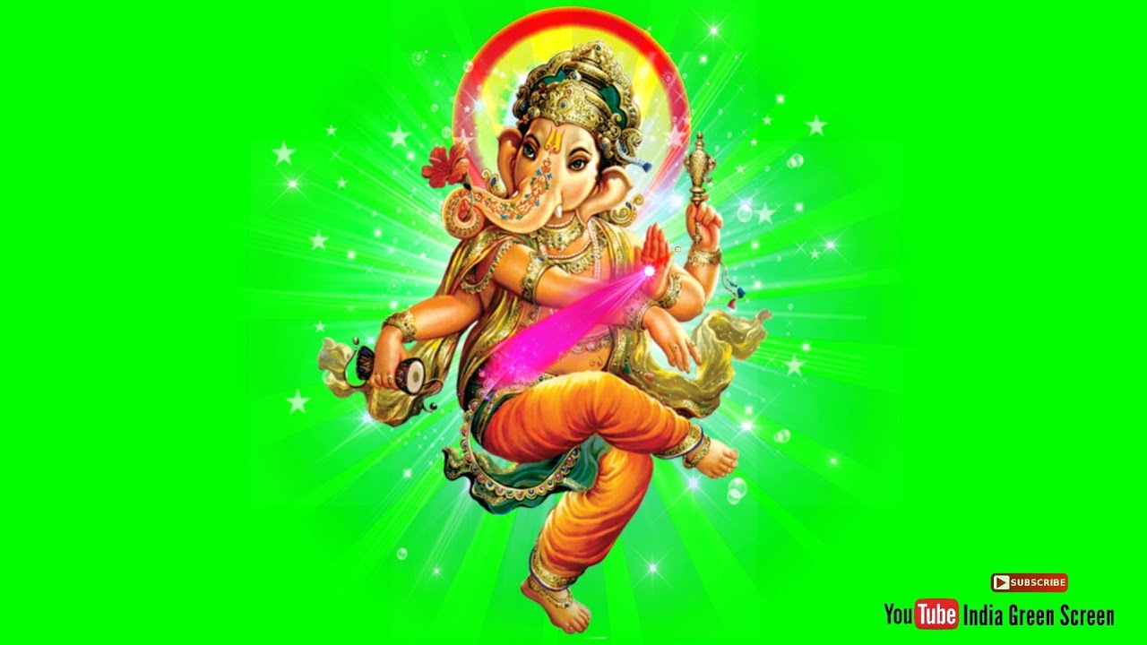 Ganesh ji green screen video ll Ganesh chaturthi green screen video ll ...