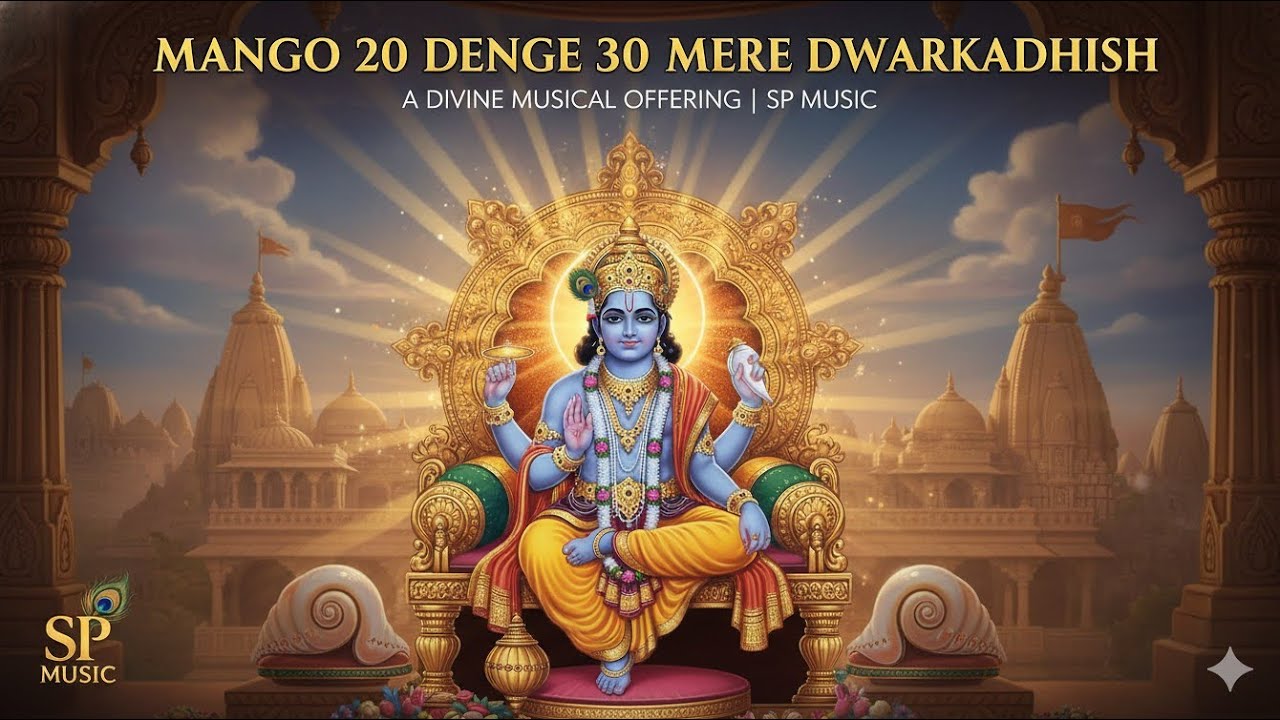 Maango 20 Denge 30 Mere Dwarkadhish | @shivampatelmusic12 | Eternal ...