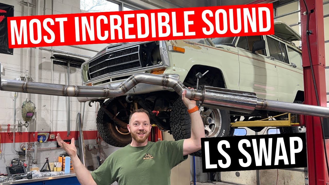 I built the BEST SOUNDING EXHAUST of any LS swap - YouTube