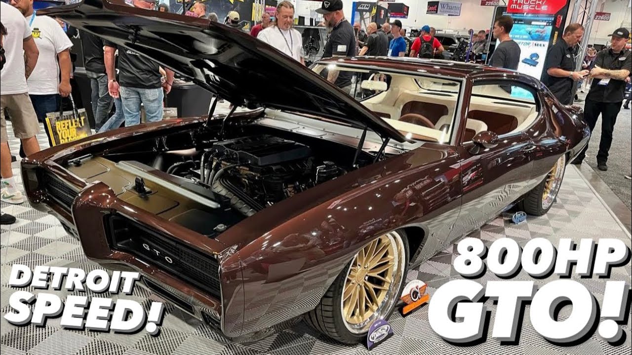 KEVIN HARTS 1969 PONTIAC GTO WITH A SUPERCHARGED LT5!!! - YouTube