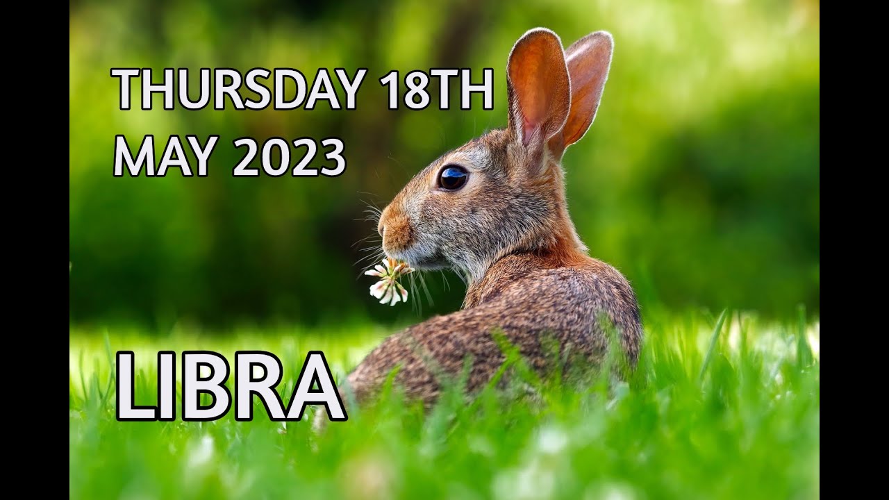 LIBRA | THURSDAY MAY 18TH 2023 | DAILY TAROT READING - YouTube