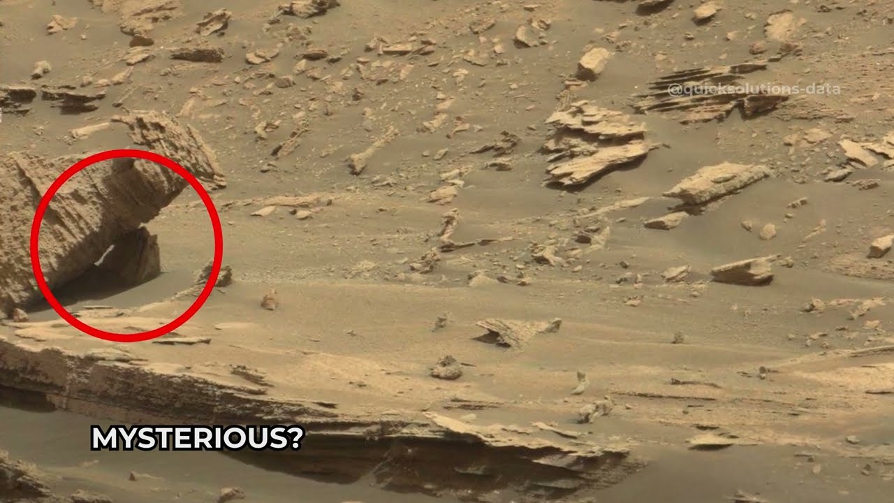 In Search of Martian Cave on Mars: Curiosity Rover - YouTube