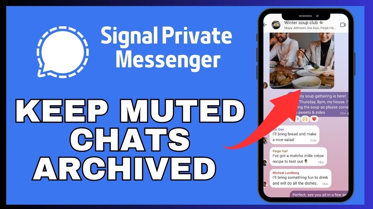 How to Keep Muted Chats Archived in Signal 2024? - YouTube