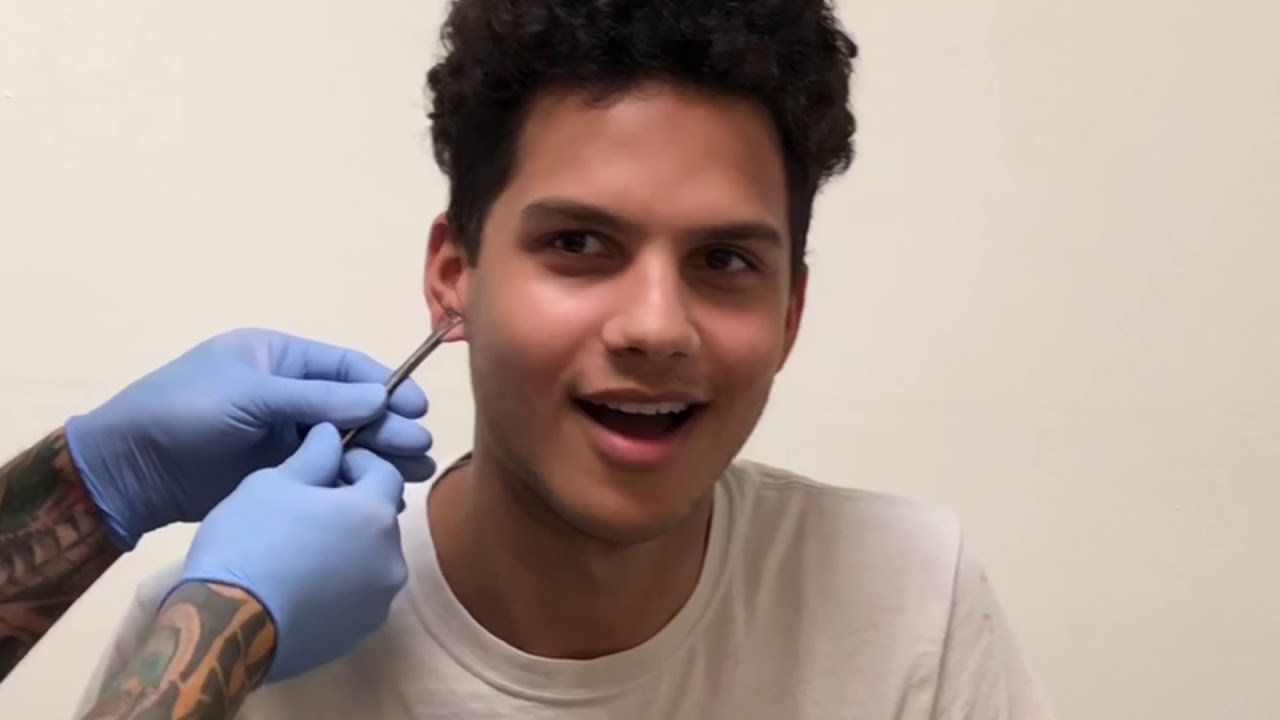 Getting My Ears Pierced Mom Freaks Out Youtube