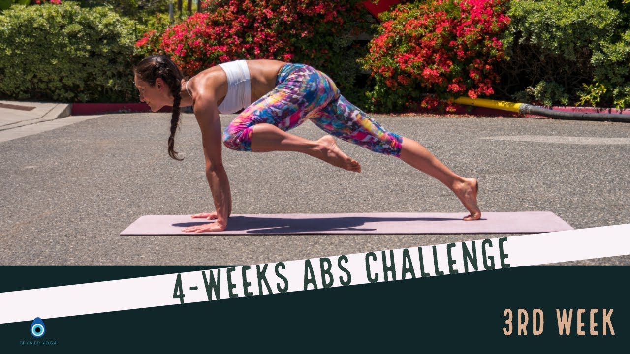 4-WEEKS ABS CHALLENGE | YOGA CORE WORKOUT | 3RD WEEK - YouTube