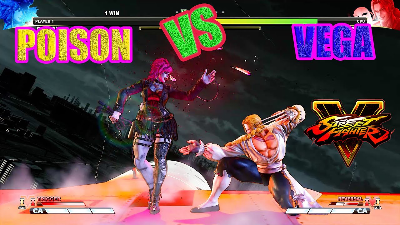 Street Fighter V POISON vs VEGA Fight. SFV CE 2022 Poison Vs VEGA - YouTube