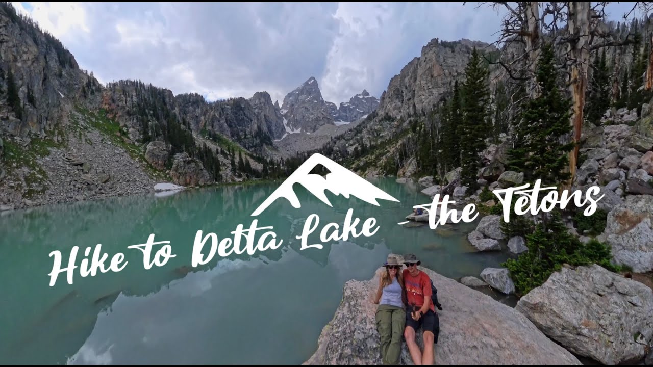 Hike to Delta Lake in Grand Teton National Park, Wyoming - YouTube