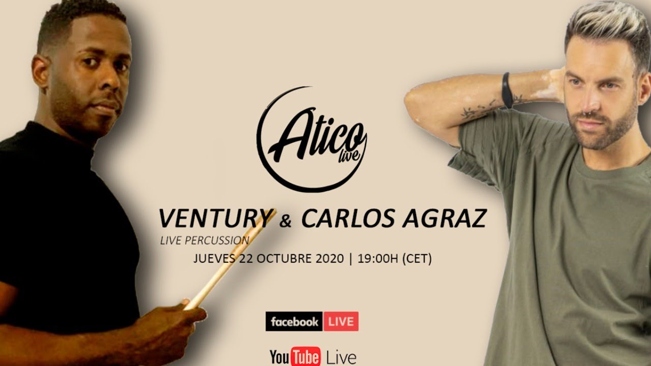 𝑨́𝑻𝑰𝑪𝑶 𝑳𝑰𝑽𝑬 | 𝑽𝑬𝑵𝑻𝑼𝑹𝒀 (𝑳𝒊𝒗𝒆 𝑷𝒆𝒓𝒄𝒖𝒔𝒔𝒊𝒐𝒏) & 𝑪𝑨𝑹𝑳𝑶𝑺 𝑨𝑮𝑹𝑨𝒁 - YouTube