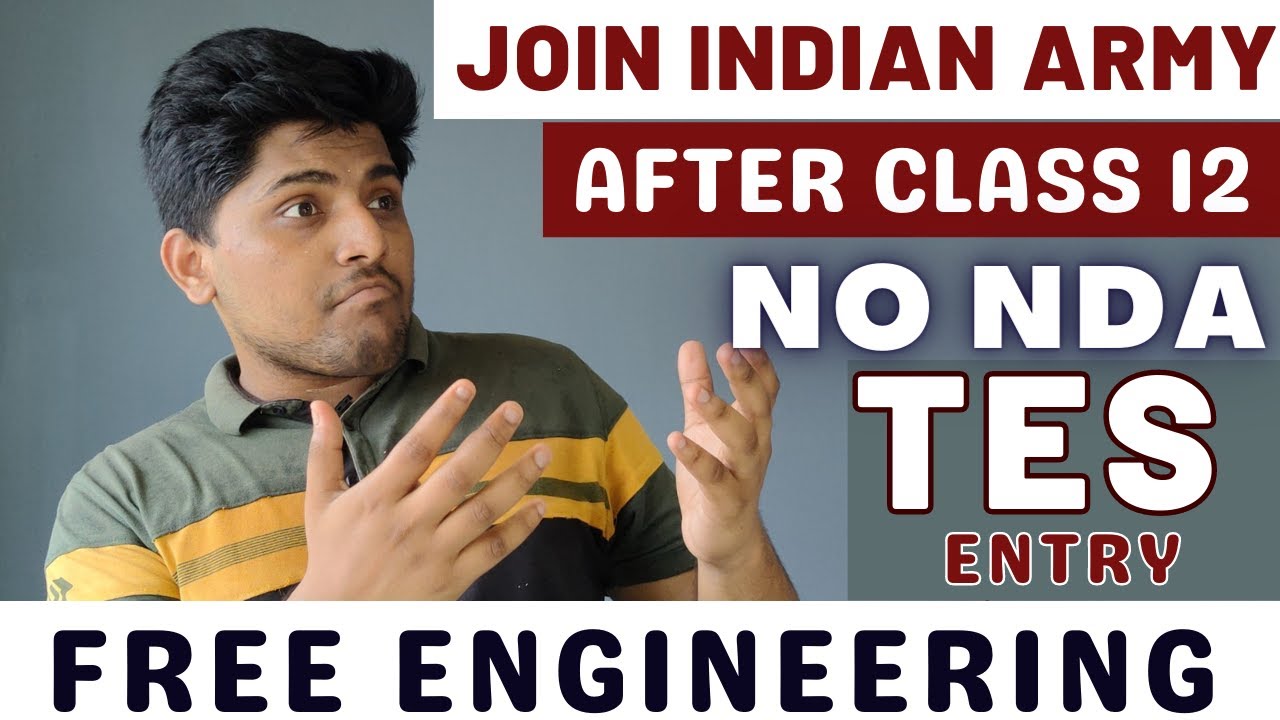 TES ENTRY SCHEME | Technical Entry | Join Indian Army | NDA | Navy ...