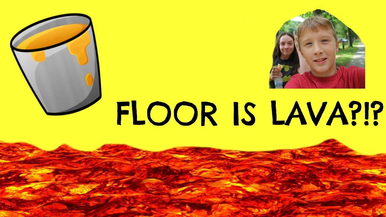 THE FLOOR IS LAVA CHALLENGE!! - YouTube