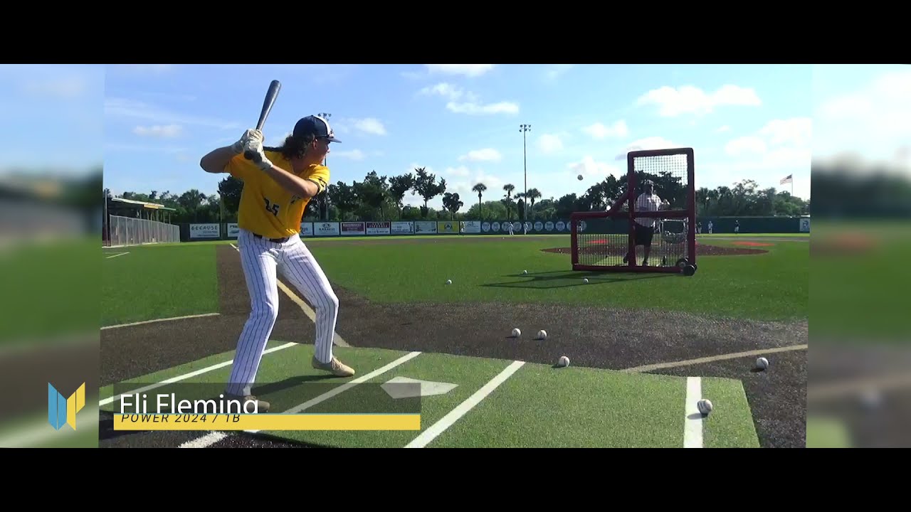 2024 C/RHP/1B Eli Fleming (Oviedo HS, FL) - YouTube