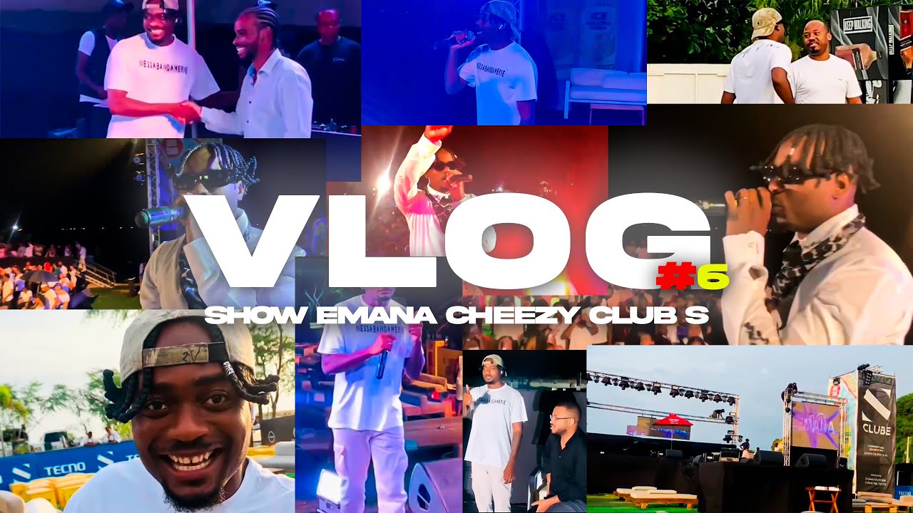 Samuel Clássico Show Emana Cheezy Club S | Vlog # 6 - YouTube