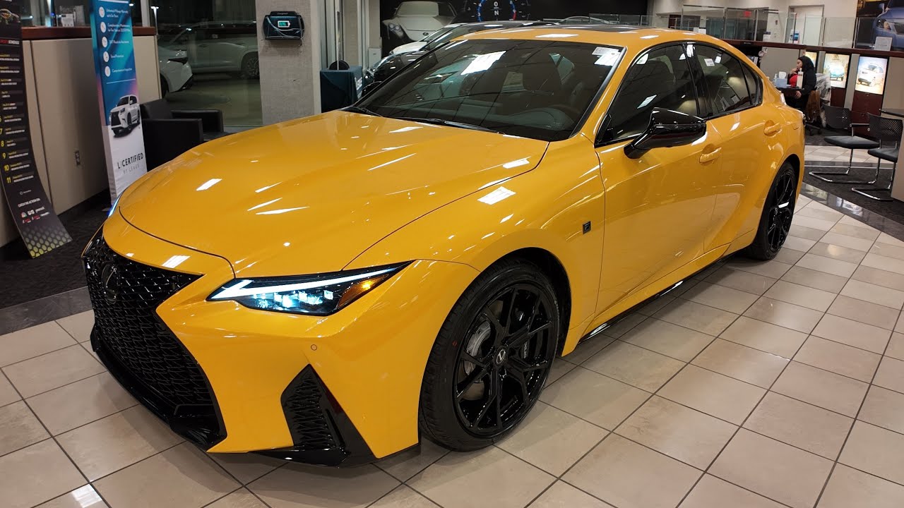 2025 Lexus IS500 F Sport | Exterior and Interior - YouTube