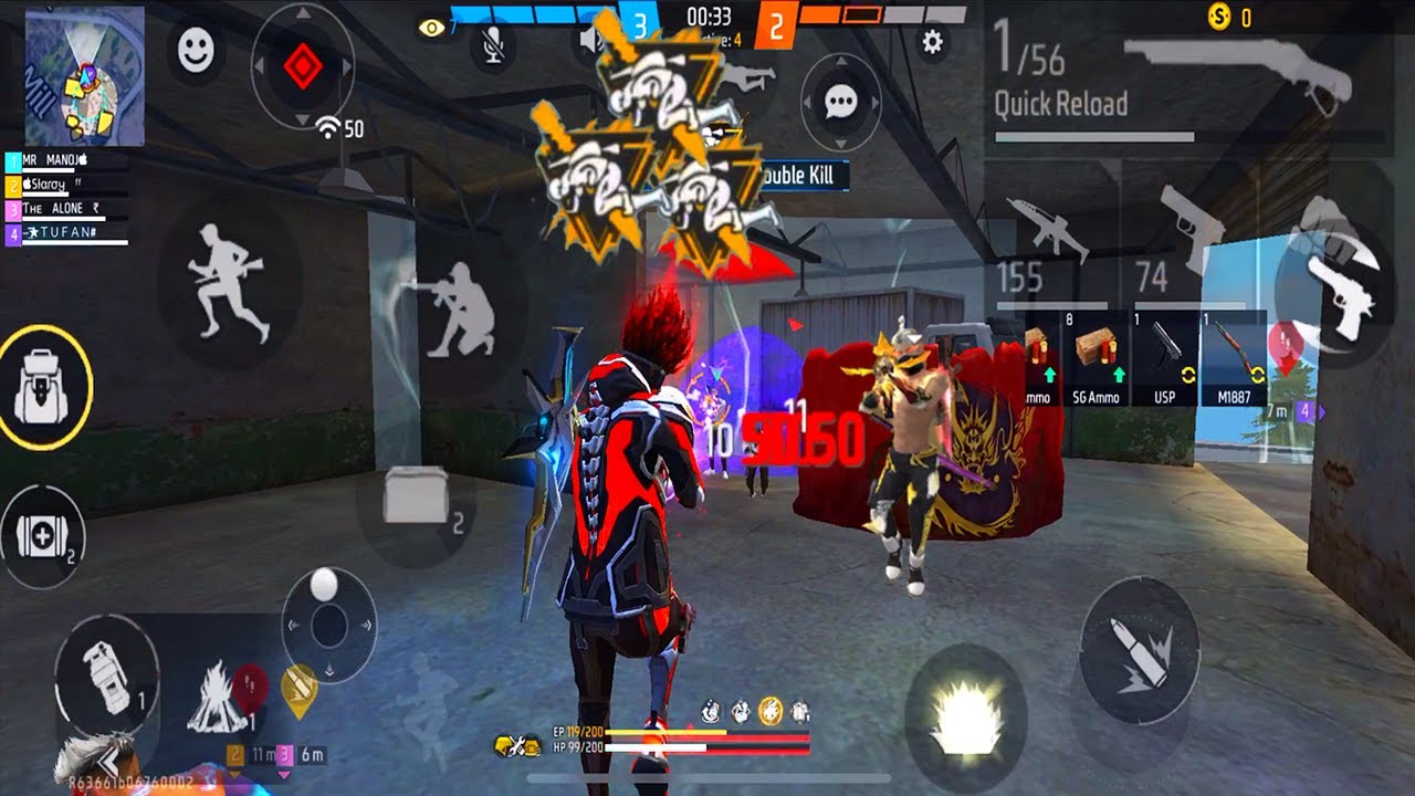 free fire cs ranked next level gameplay highlights | free fire | free ...