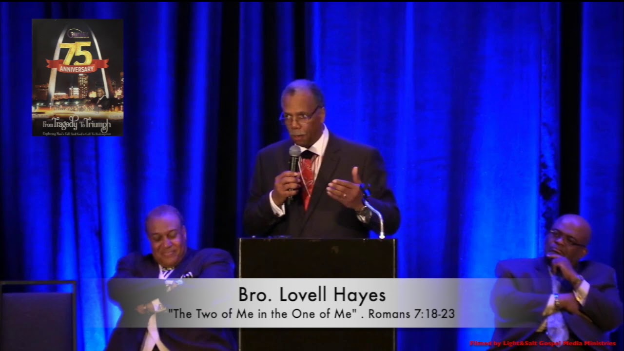 Lovell Hayes - 75th Annual National Lectureship - YouTube