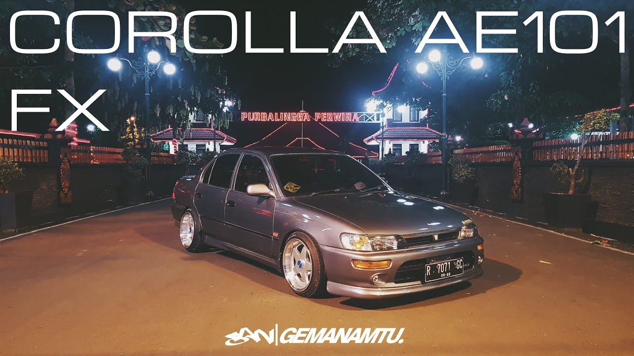 Toyota Great Corolla 1992 || AE 101 FX - YouTube