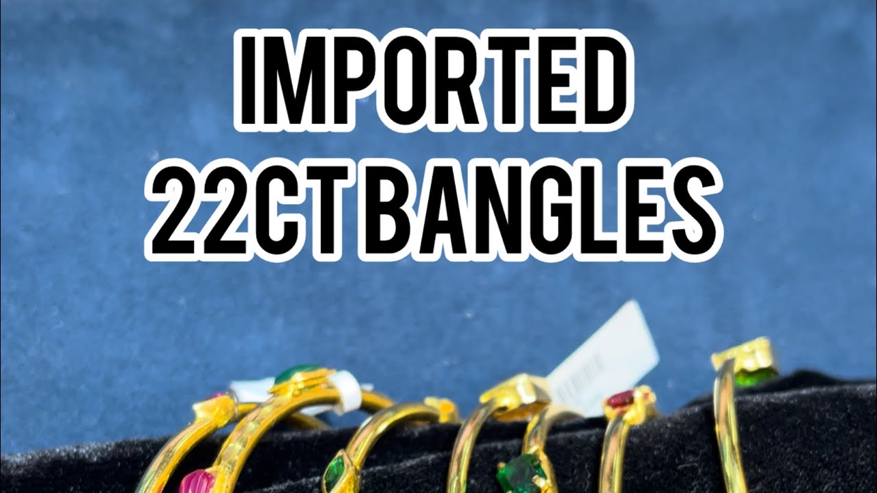 Grace in Every Circle, Embrace the Timeless Elegance of Gold Bangles @RevathyGoldnDiamonds - YouTube