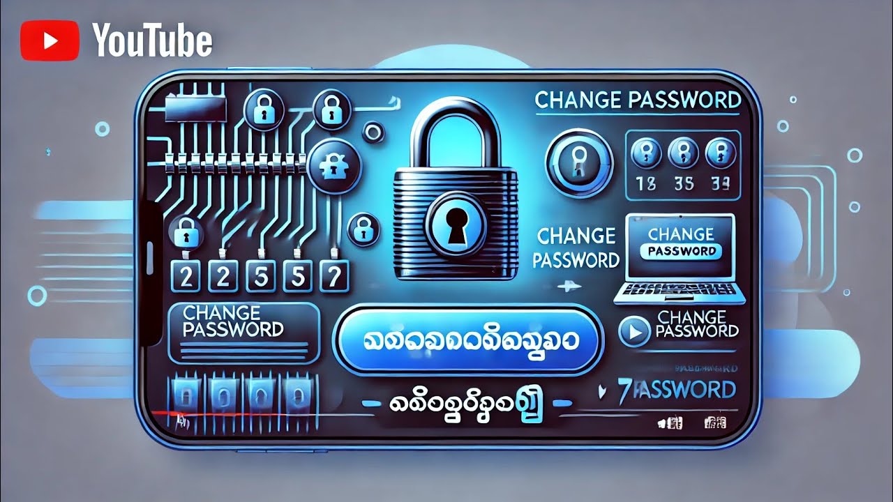 Facebook Account Logout ထွက်စရာမလိုပဲ Password Change နည်း #viralvideo - YouTube