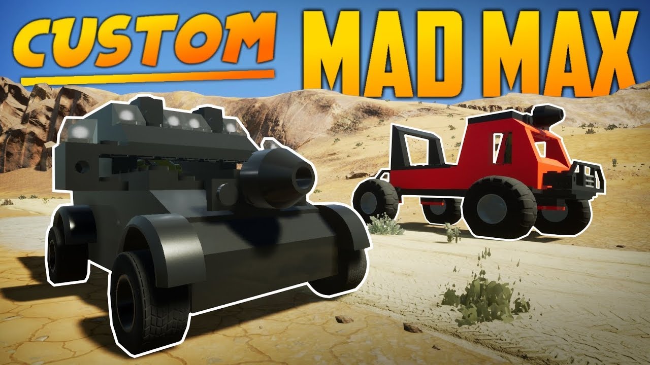 BUILD MAD MAX AND RACE IT! - Brick Rigs Multiplayer Gameplay and ...