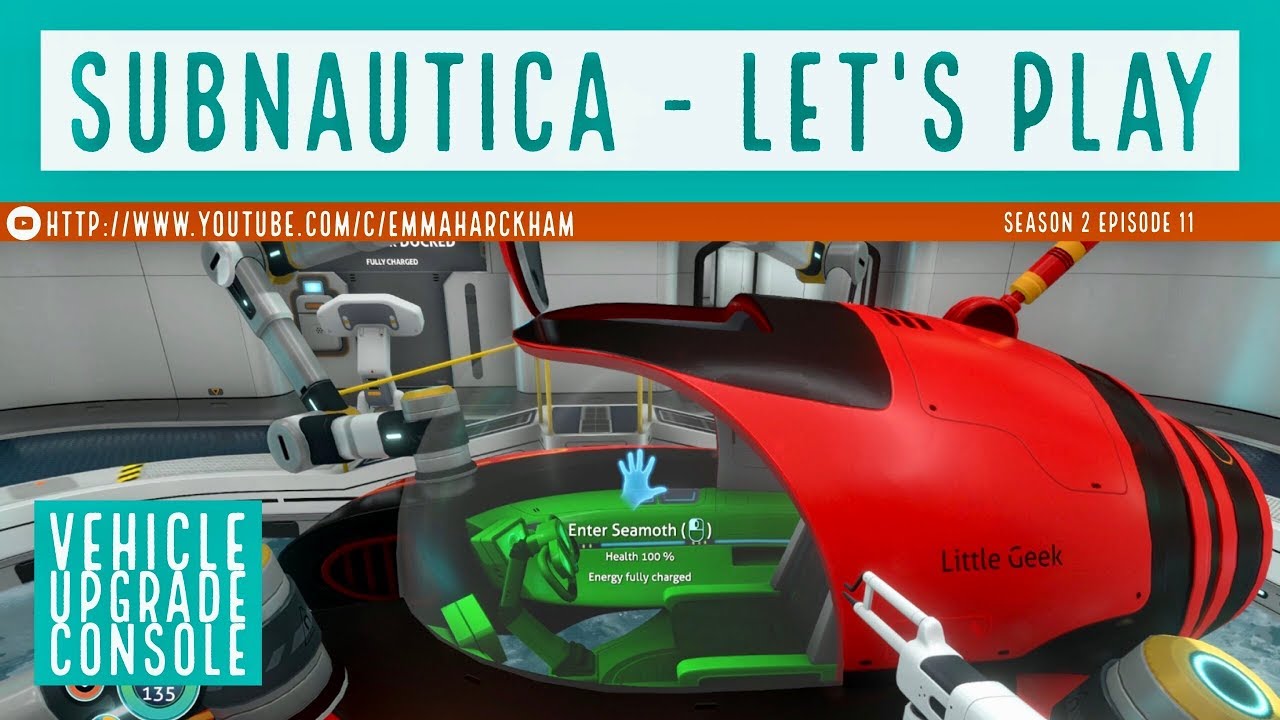 Finally The Vehicle Upgrade Console Subnautica Lets Play Gameplay