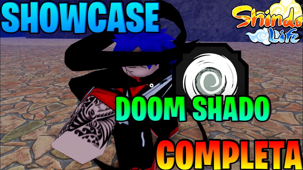 SHOWCASE DA NOVA BLOODLINE DOOM SHADO DA ATUALIZAÇÃO NO SHINDO LIFE ...