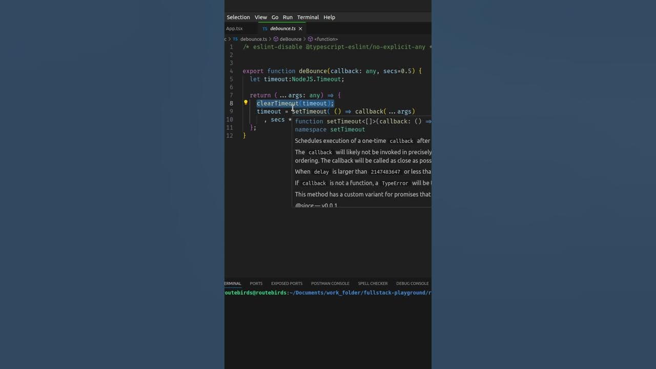 Build A Dynamic React Search Feature Like A PRO | Debounce Effect #react #frontend #beginners ...