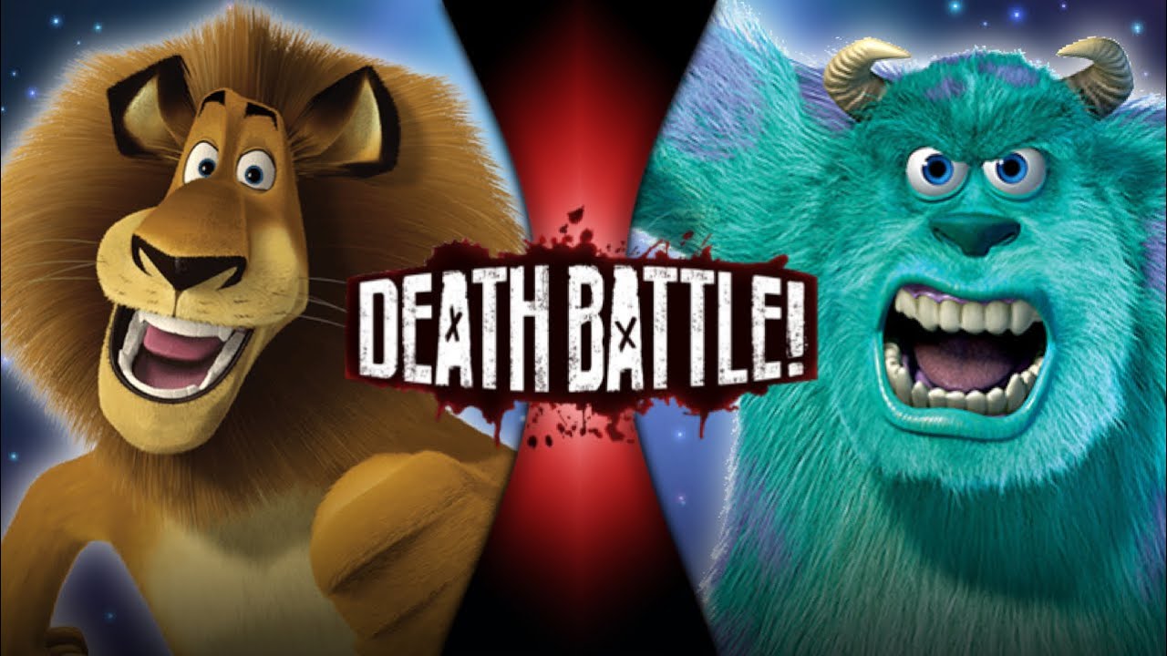 Death Battle Fan-Made Trailers: Alex the Lion vs Sulley (Madagascar vs ...