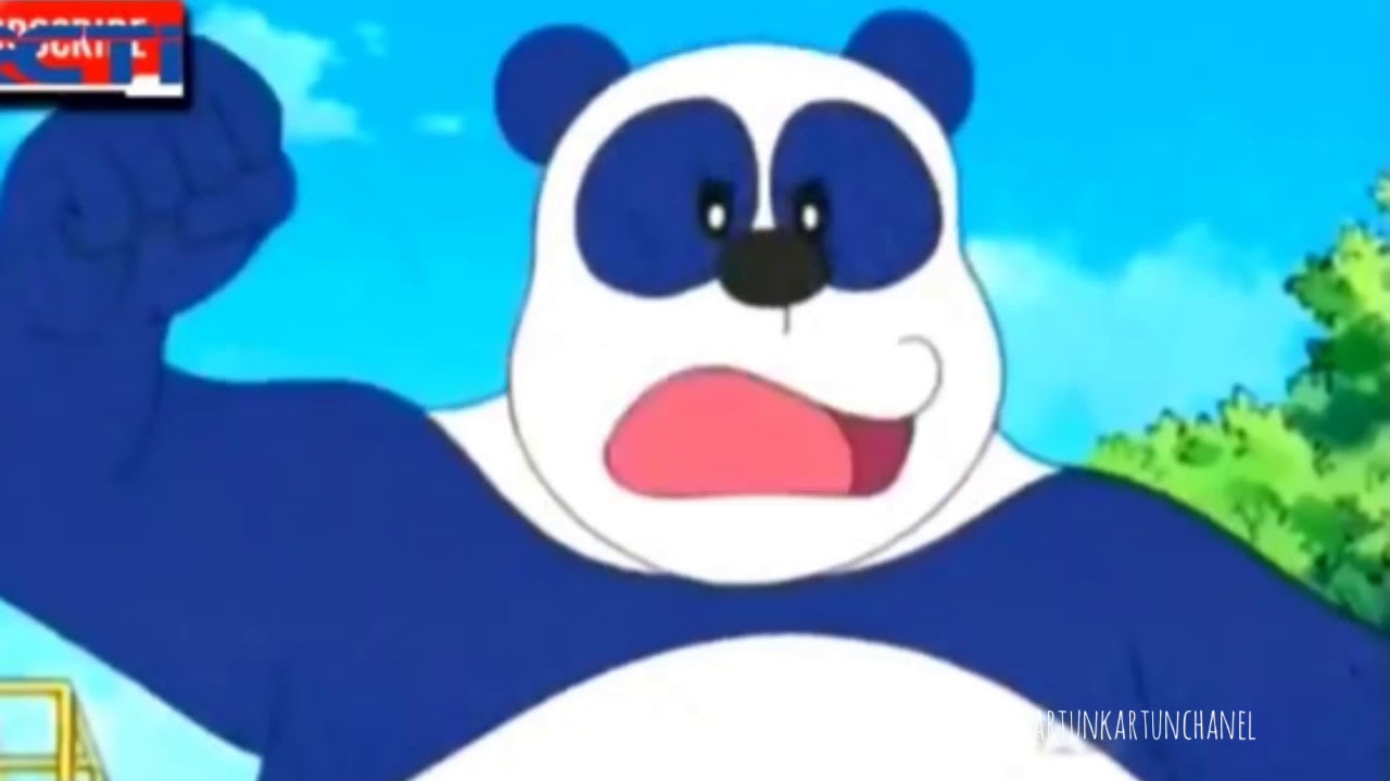 Giant jadi Panda. Doraemon terbaru - YouTube