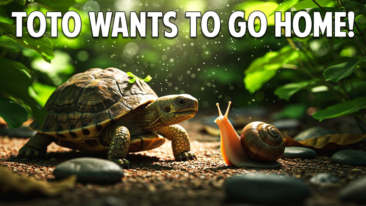 Toto the Turtle Gets Lost and Finds a Friendly Snail on the Way Home ...