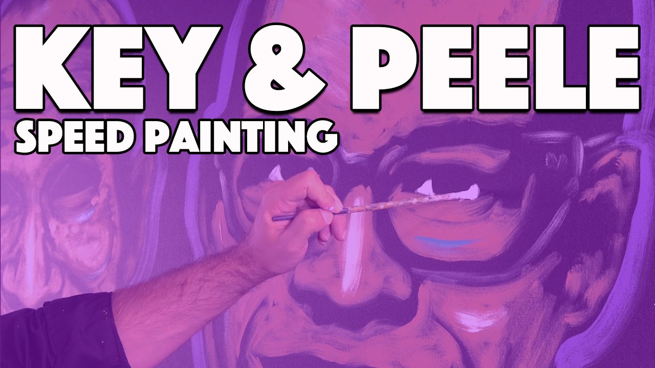 Key & Peele on Comedy Central: Awesome Speed Painting - Tim Decker ...