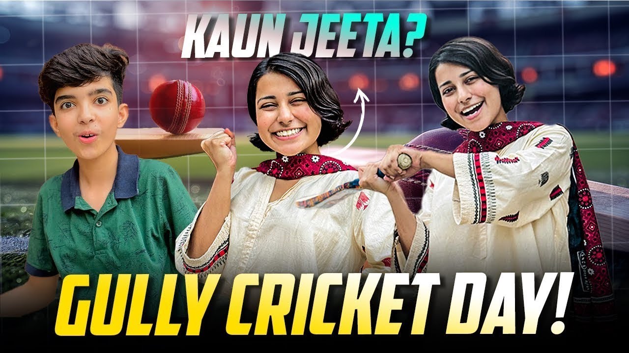 Girls Gully Cricket 🏏 - YouTube