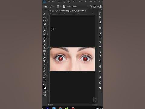 Red Eye Tool | Tutorial Photoshop | Short Video Part.1 - YouTube