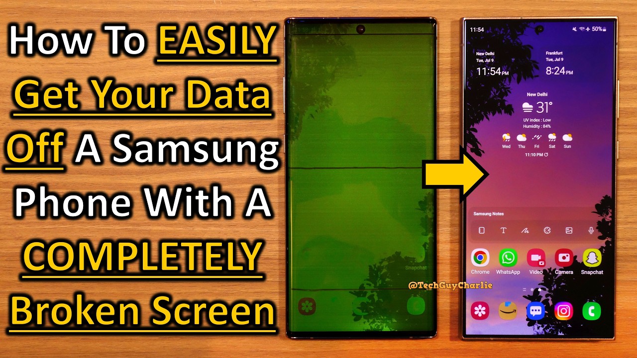 Samsung Phone With A Broken Screen? Here Is How You Can Recover All ...