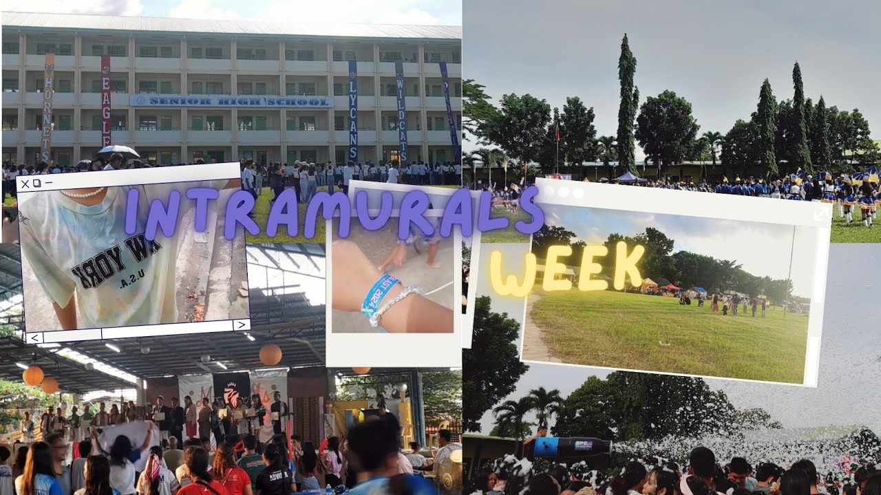 Intramurals week 2024 [ As Jhs student] - YouTube