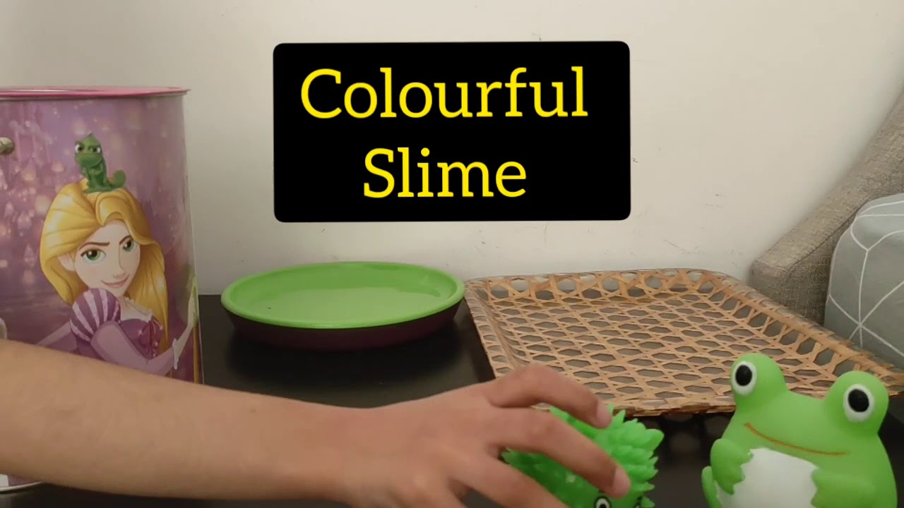 Slime play | slime challenge | Sensory play | How to play with slime ...